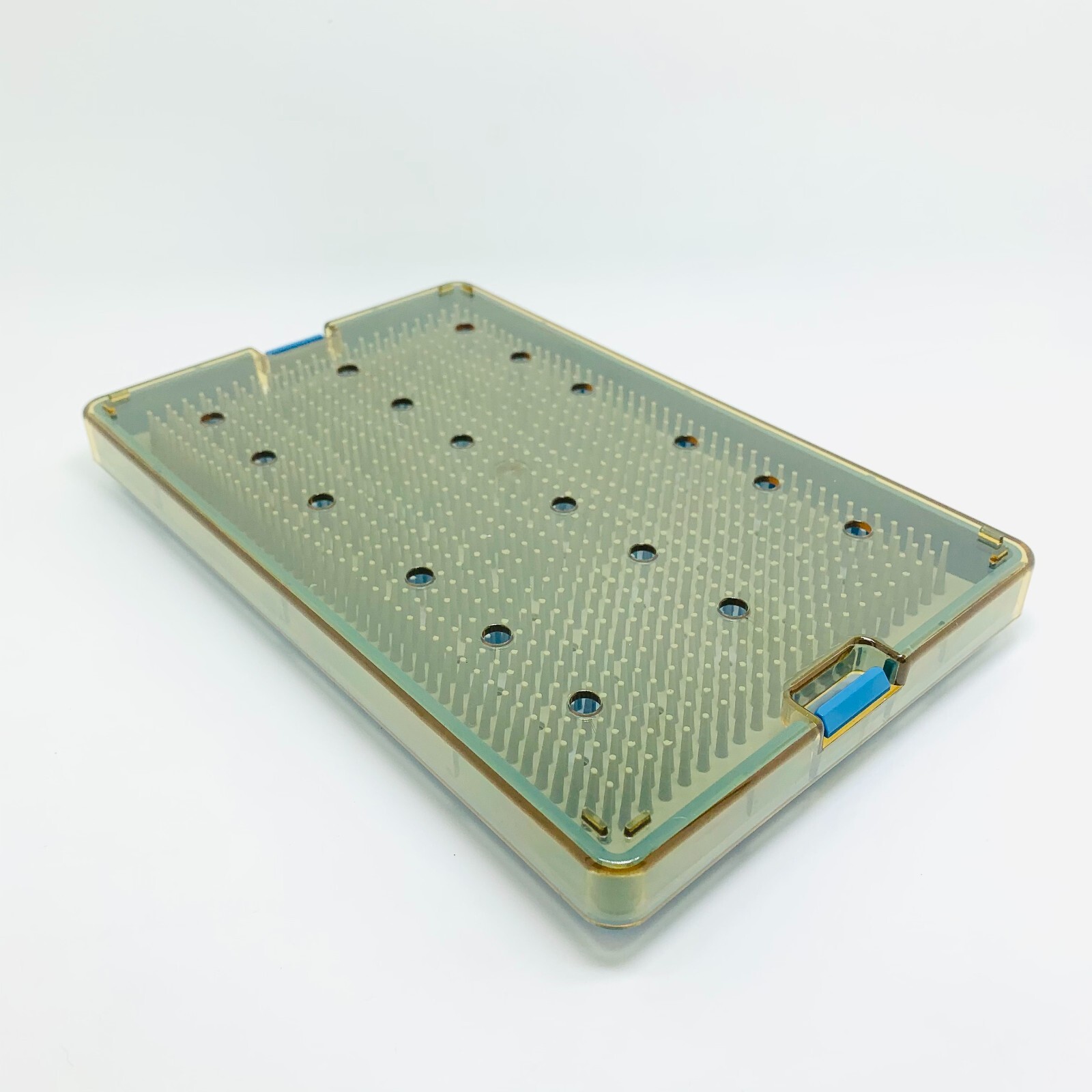 Middle sterilization tray with silicon mat ophthalmic eye surgical ...