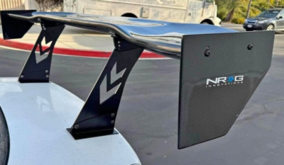 ️‍🔥 NRG 69" CARBON FIBER UNIVERSAL GT TRUNK WING SPOILER for HONDA ...