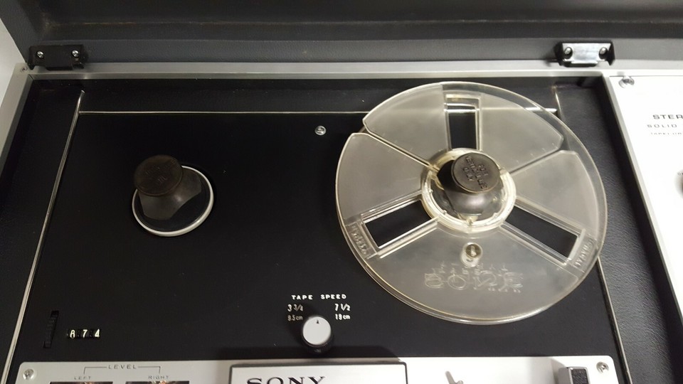 Vintage Sony Reel To Reel Tapecorder TC-260 Stereo Player 55W PARTIALLY ...