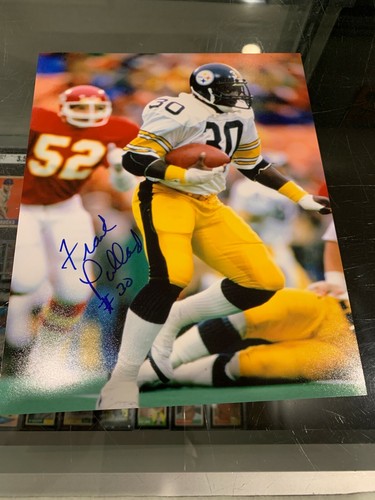 FRANK POLLARD PITTSBURGH STEELERS SIGNED 8X10 GLOSSY PHOTO NICE | eBay