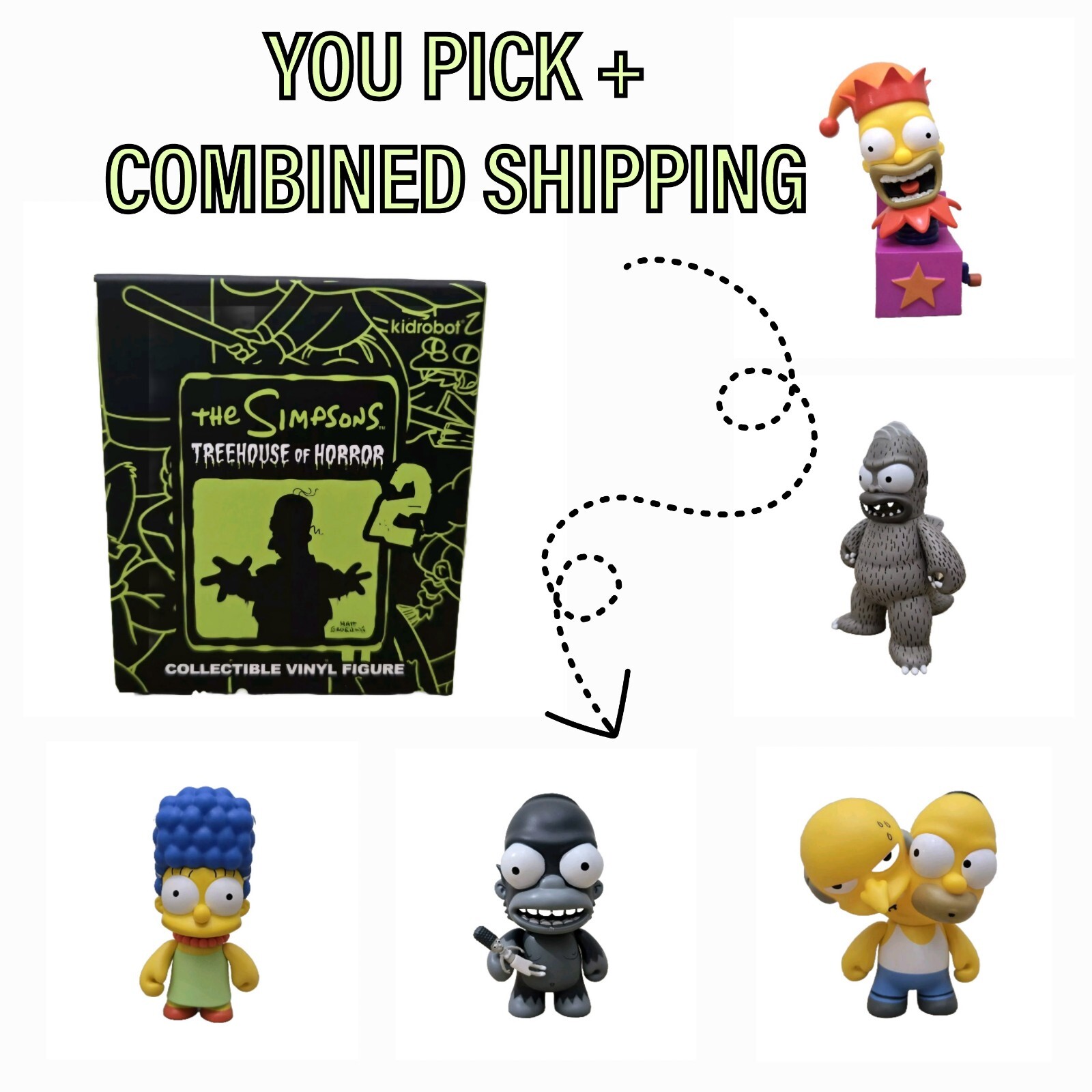 kidrobot The Simpsons Treehouse Of Horrors Series 2 - YOU PICK ...