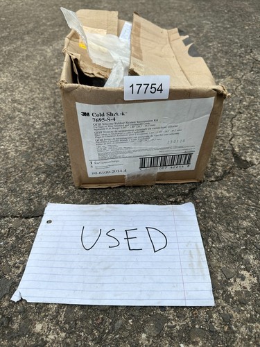 3M COLD SHRINK 7695-S-4, QTIII SILICONE RUBBER SKIRTED TERM KIT | eBay