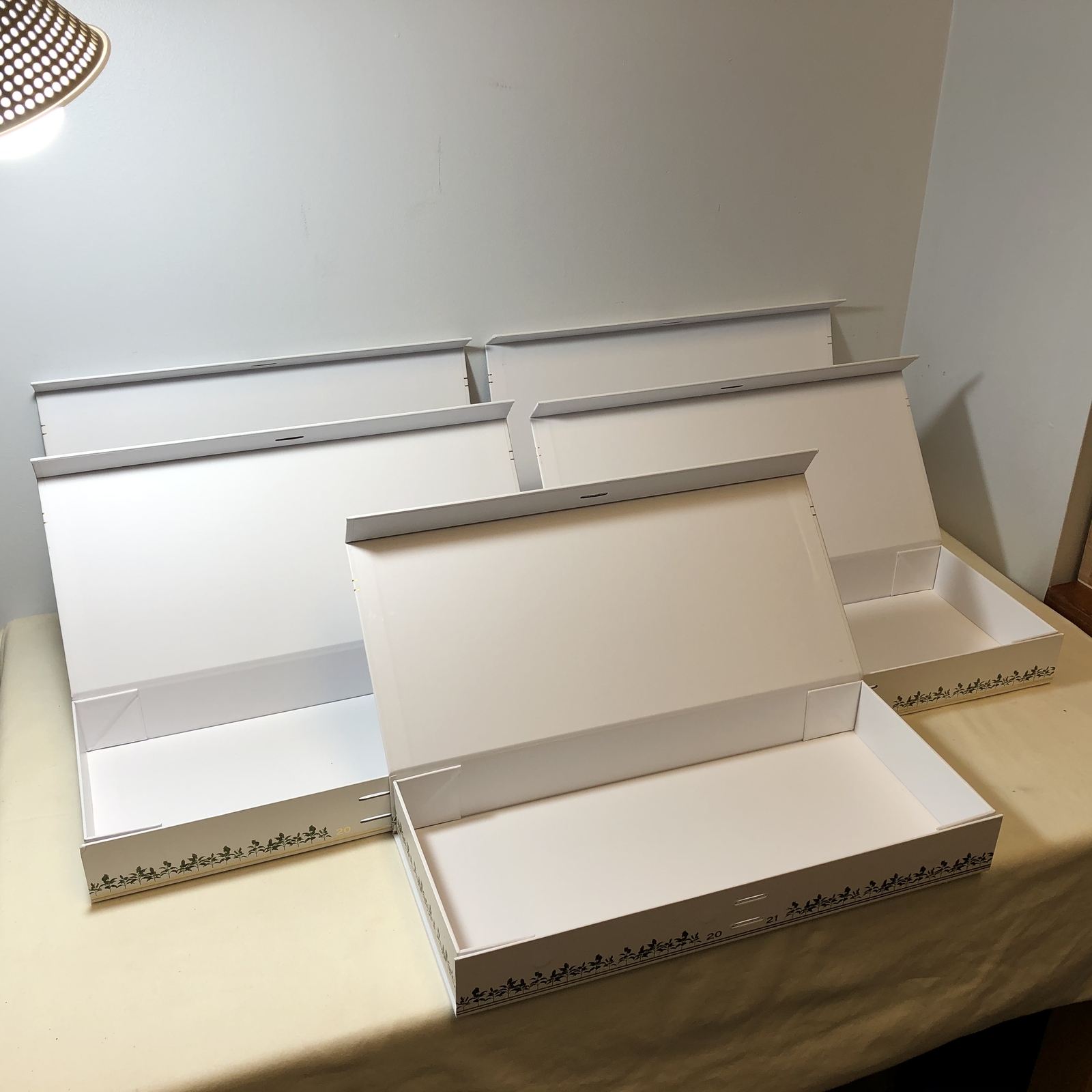 Lot of 5 Empty LCA Cardboard Cigar Boxes 15x7.25x2.5 #13 | eBay