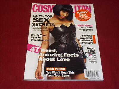 2011 NOVEMBER COSMOPOLITAN MAGAZINE - NICKI MINAJ - FRONT COVER - PB ...
