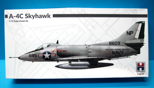 HOBBY 2000 72037 1/72 scale US NAVY A-4C SKYHAWK JET FIGHTER UHQ MODEL ...
