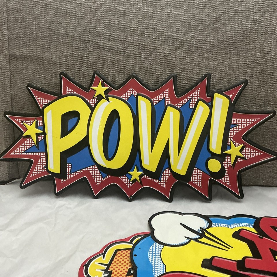 5 Piece Set: McDonald’s 1995 Batman& Robin Mugs With POW!, BANG! &KA ...