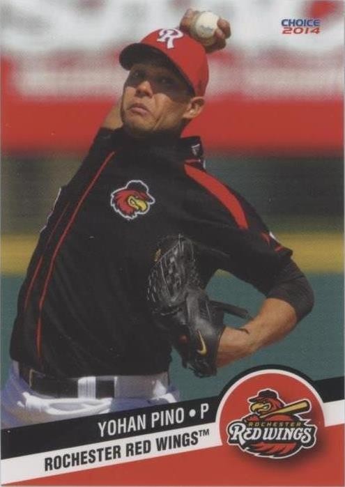 2014 Choice Rochester Red Wings - Yohan Pino #19 (RC) for sale online ...