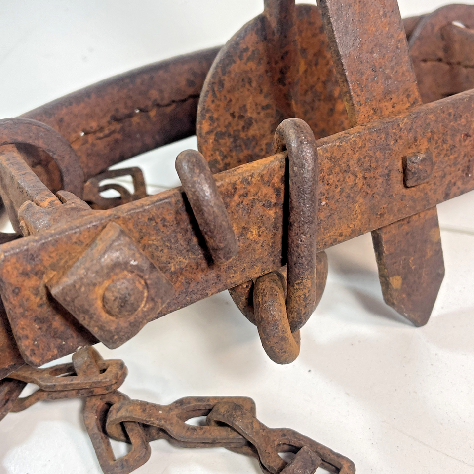 S. Newhouse No. 4 1/2 Wolf Trap Oneida Community N.Y. | eBay