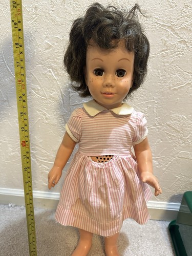 chatty cathy doll Vintage Canadian Version Pinwheel Eyes ! | eBay