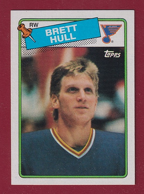 1988-89 Topps #66 Brett Hull Rookie - St. Louis Blues - 064🔥🏒🔥 | eBay