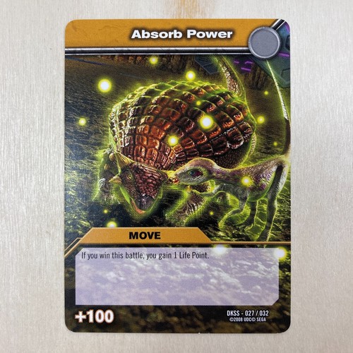 Dinosaur King Absorb Power Move 2008 Upper Deck Anime Trading Cards | eBay