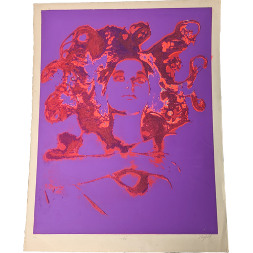 Vtg William Weege Song of Songs Silk Screen Mylar Print 1969 Nordness ...