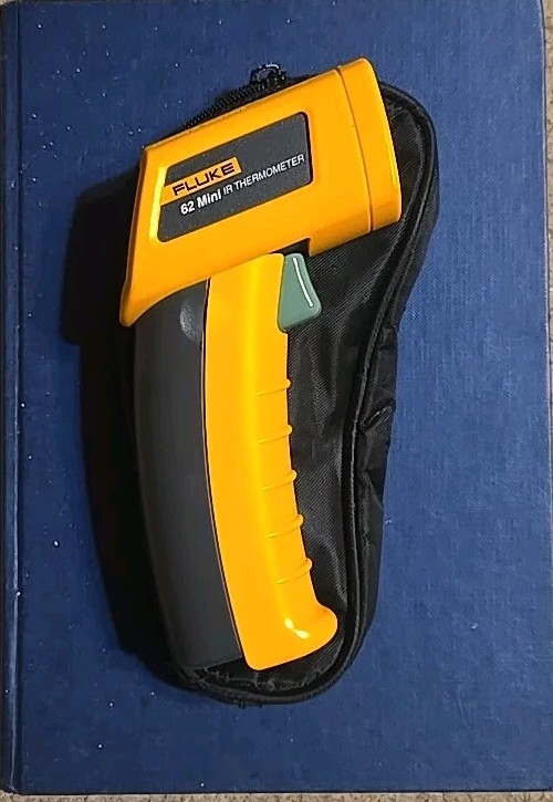 FLUKE 62 MINI IR THERMOMETER W/case | eBay