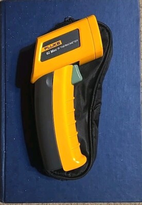 FLUKE 62 MINI IR THERMOMETER W/case | eBay