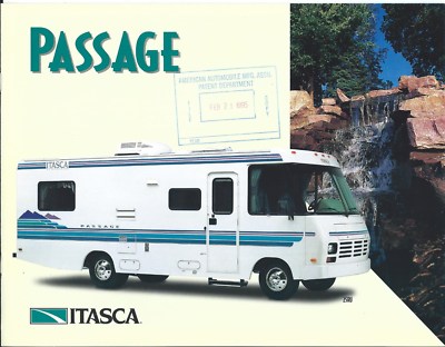 Motor Home Brochure - Itasca - Passage - 1995 (MH116) | eBay