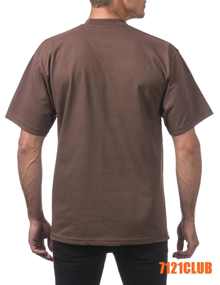 PRO CLUB HEAVYWEIGHT T SHIRTS PROCLUB MENS PLAIN SHORT SLEEVE BIG AND ...