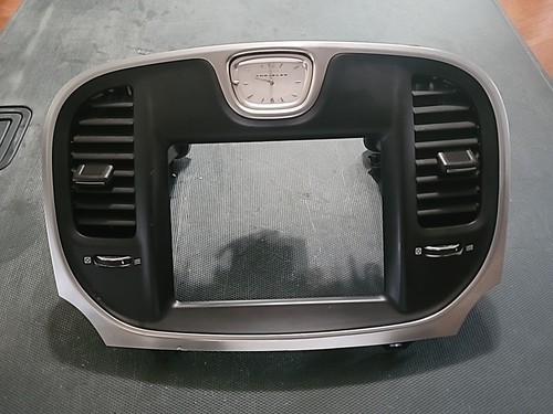 2015-2020 Chrysler 300 Center Dash Radio Clock Bezel Trim Panel OEM ...