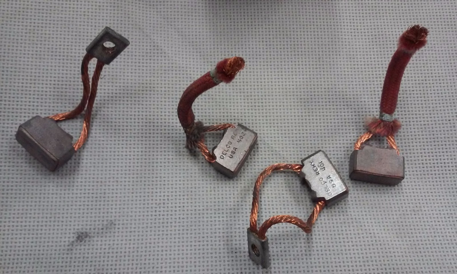 Vintage NOS Delco Remy F-750 Starter Brush Set Ford Edsel Lincoln ...