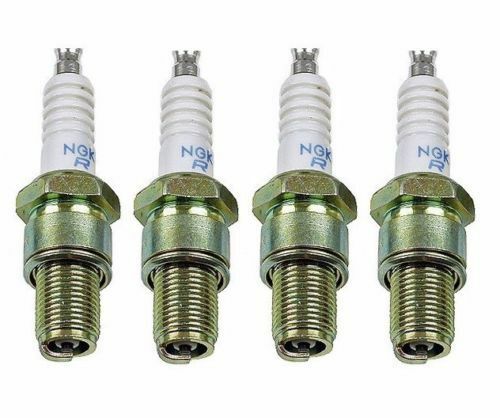 4 X NGK Standard Resistor OEM Performance Power Spark Plugs BR6ES ...