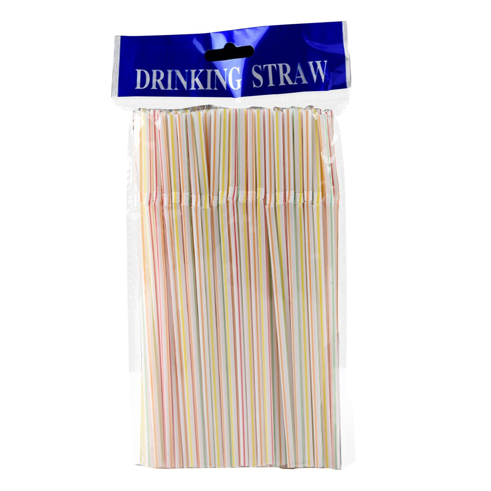 Bendable Straws 100pcs Bendable Colorful Stripes Drinking Straws(Mixed ...