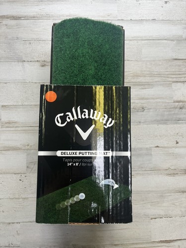 Callaway Deluxe 8 Indoor Putting Mat for Golf Practice 14"x8' | eBay