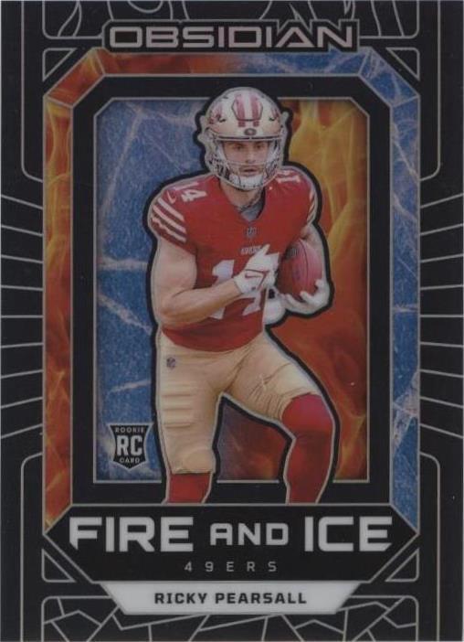2024 Panini Obsidian - Fire and Ice Ricky Pearsall #7 (RC) for sale ...