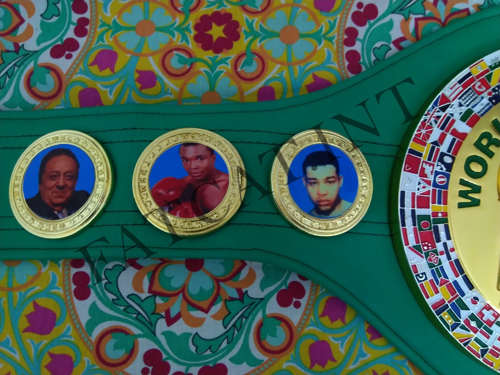 WBC Championships Boxing Belt Replic 3D HIGH QUALITY PLATES | eBay