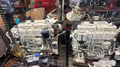 Volvo Penta TAMD63p , 370 HP Marine Diesel Engine D6 PAIR | eBay