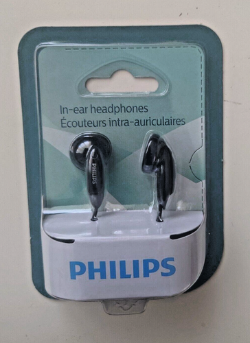Phillips In-Ear Headphones 3.5mm Plug with 1 m Cable New sealed. | eBay