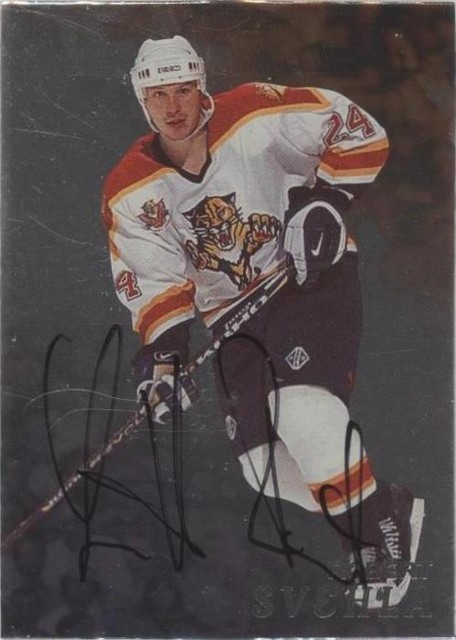 1998-99 In the Game Be A Player - Silver Autographs #59 Robert Svehla ...