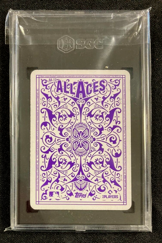 2023 Topps All Aces Baseball Card Shane McClanahan MINT+ SGC 9.5 CF ...