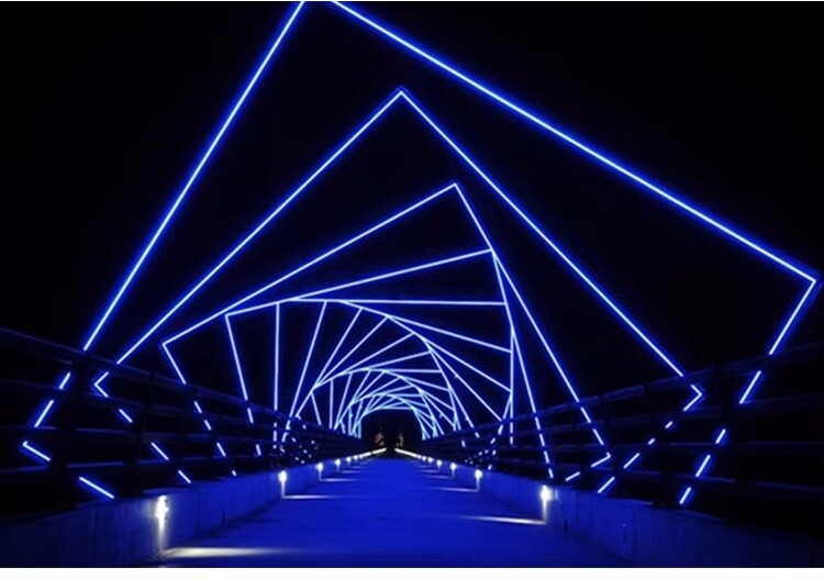 12x12mm IP67 Flexible LED Neon Light Strip Black Silicone LED Channel ...