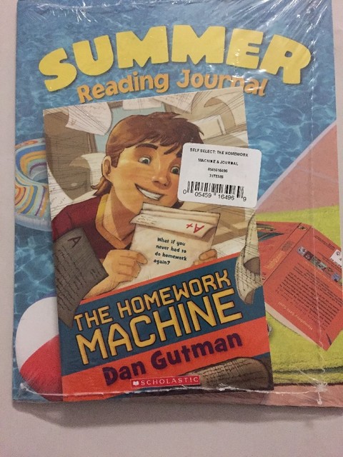 NEW The Homework Machine Book Dan Gutman & Summer Reading Journal ...