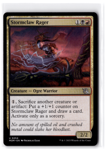 Stormclaw Rager #254 March of the Machine NM | eBay
