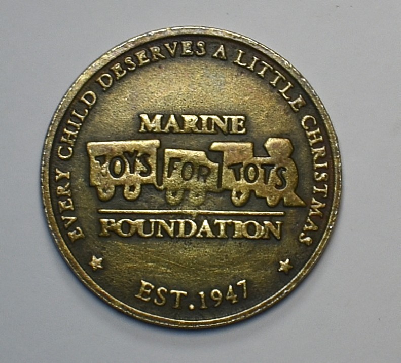 United States Marine Corps Semper Fidelis Token Marine Foundation Toys ...