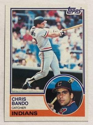 1983 Topps #227 Chris Bando Cleveland Indians | eBay