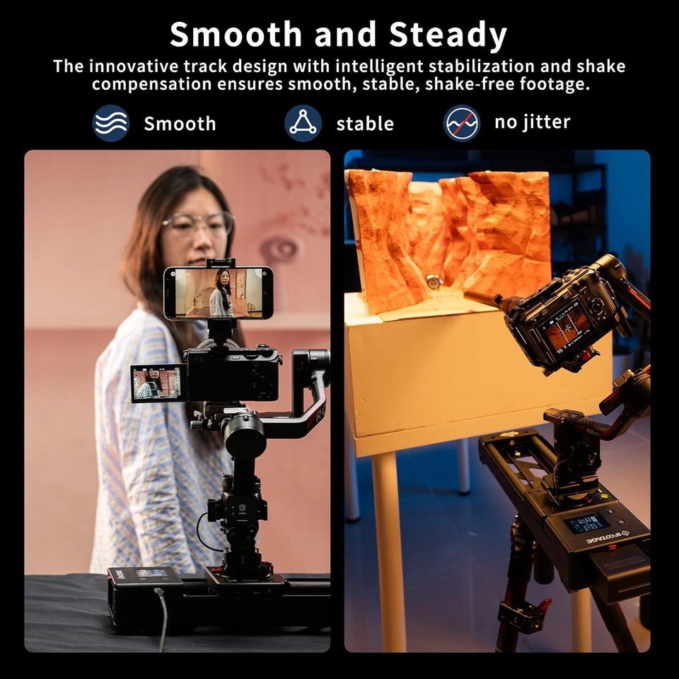 iFootage Shark Slider Nano II-660 DJI RS2 RS3 RS4 Motorized Camera DSLR Slider | eBay