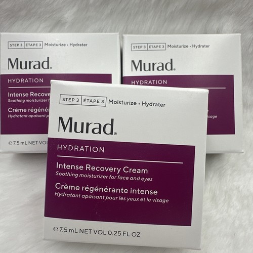 3 Pc - Murad Hydration Intense Recovery Cream 7.5ml / 0.25fl.oz Each ...