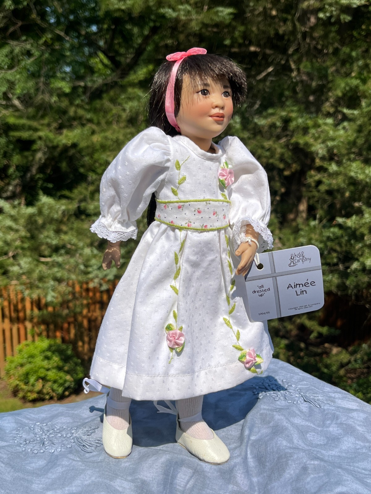 Helen Kish doll Aimee Lin, 12.5" articulated All Dressed Up, adorable ...