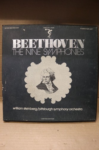 Beethoven The Nine Symphonies Vinyl 7 LP Box Set | eBay