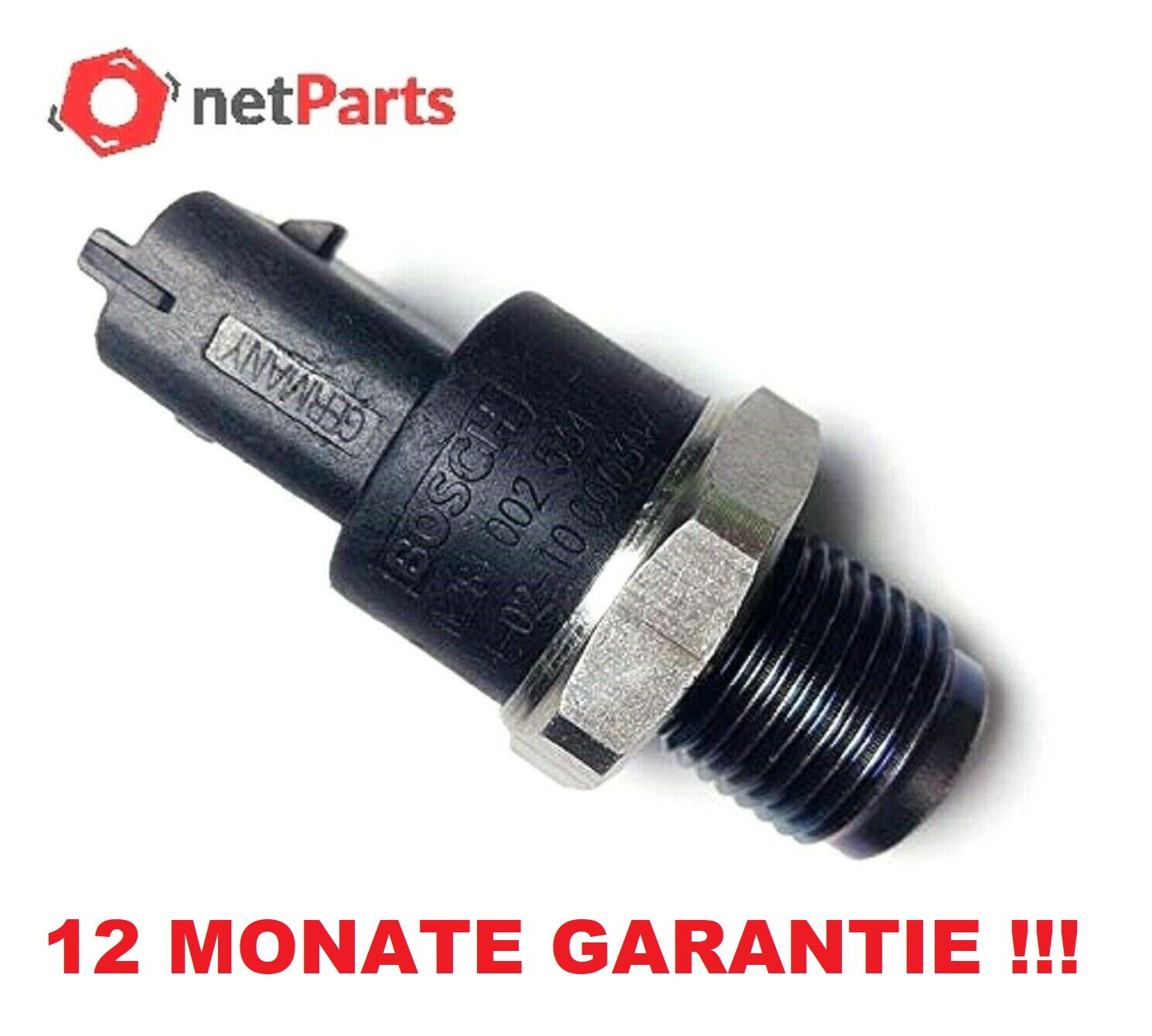 Drucksensor Hochdruck Kraftstoffdruck 0281002534 BOSCH 12 MONATE ...