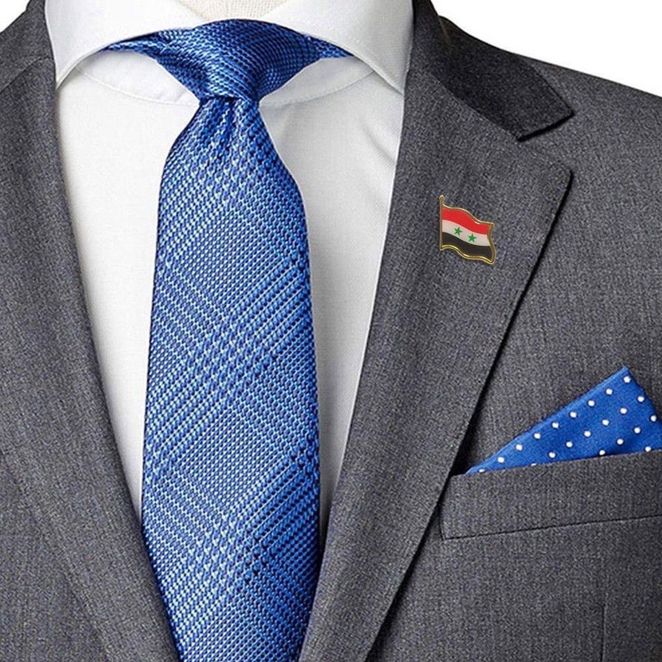 Syria Flag Pin Badge Brooch Syrian Arab Republic hot R1D9 | eBay