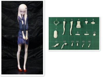 Anime Fate Lavinia 1/7 Figures Unpainted GK Models Unassembled Resin ...