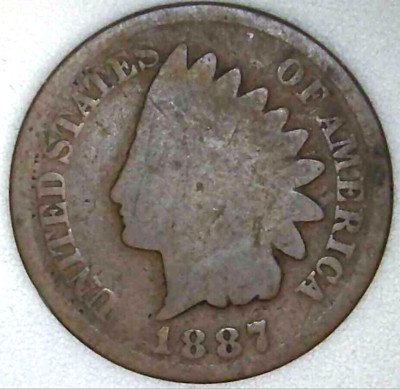 1887-P 1C Indian Head Cent 21lah0404 | eBay Australia