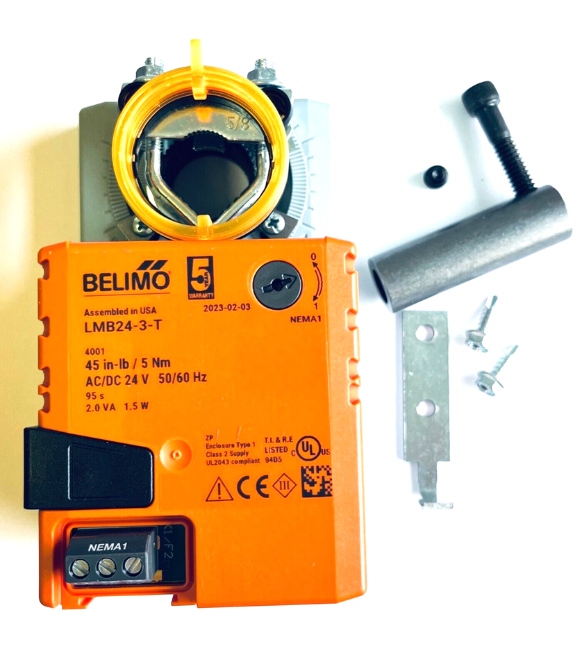 Belimo Kit 1 REPLACES Honeywell M847D Series Motor on Honeywell ZD ...