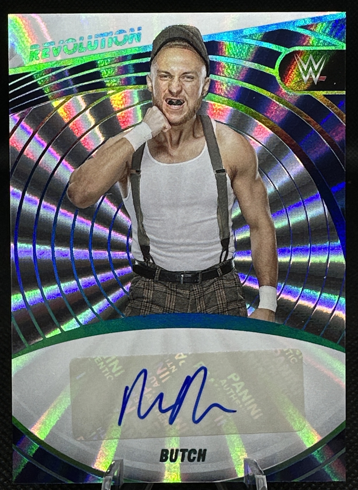 Butch 2023 Panini Revolution WWE /99 Sunburst SmackDown Brawling Brutes ...