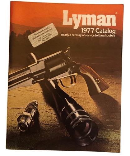 1977 Lyman Gun Sights , Reloading, Black Power Guns Product Catalog | eBay