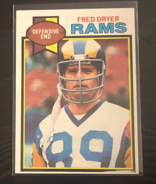 1979 Topps Football FRED DRYER #453 Rams | eBay