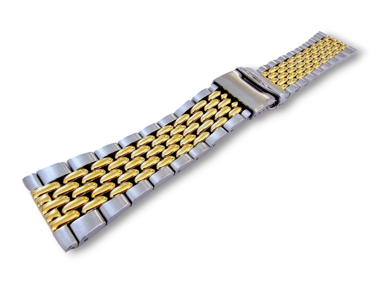 Prestige Beads of Rice Bracelet Watch Strap 316L Stainless Steel 18mm ...