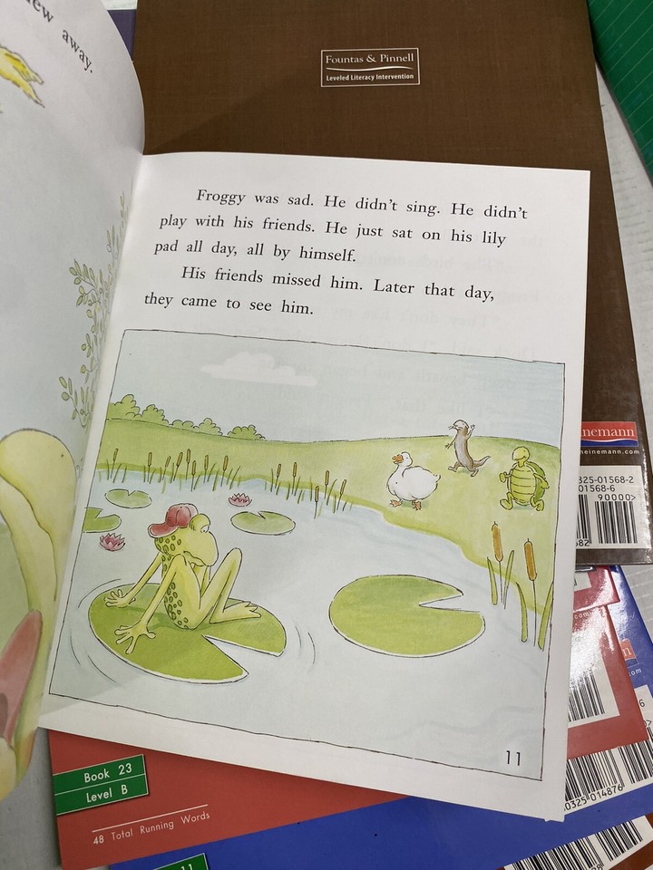 FOUNTAS & PINNELL Green LLI Lessons 1-110 Levels A-J (110 Book Set ...